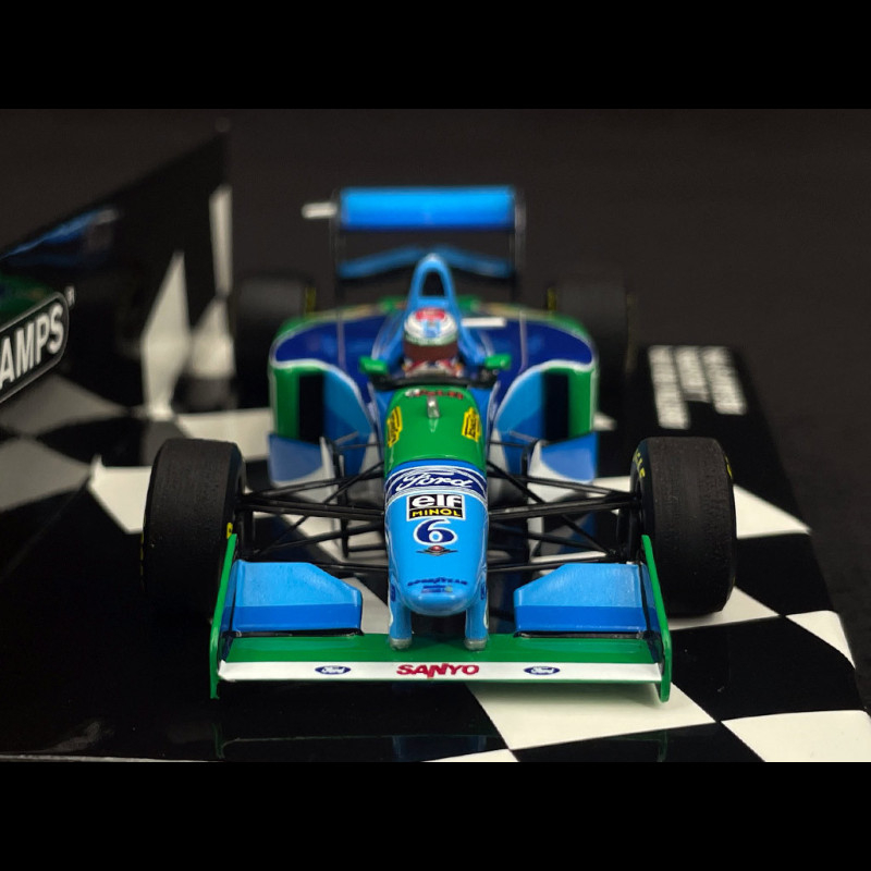 Jos Verstappen Benetton Ford B194 n° 6 3. Belgien GP 1994 F1 1/43 Minichamps 417941106