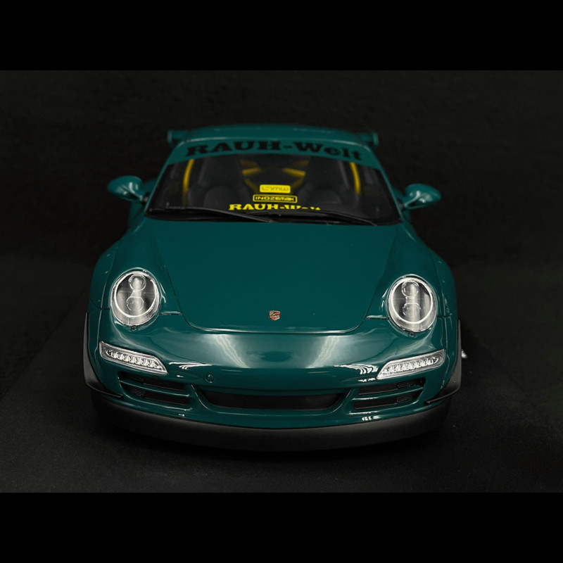 Porsche 911 Type 997 RWB Bodykit Syunkashuto 2023 Dark Green 1/18 GT ...