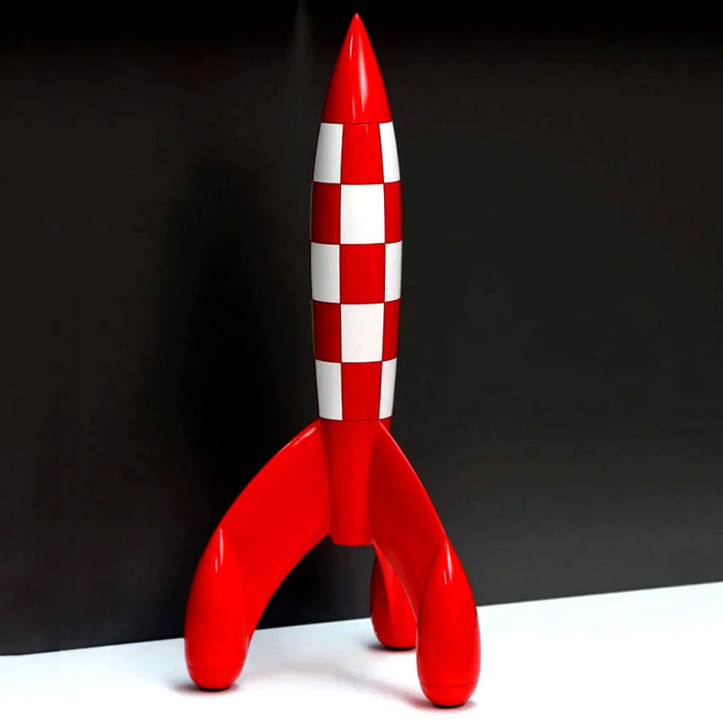 Fusée Tintin - Objectif Lune / On a marché sur la Lune Résine 150 cm 46999