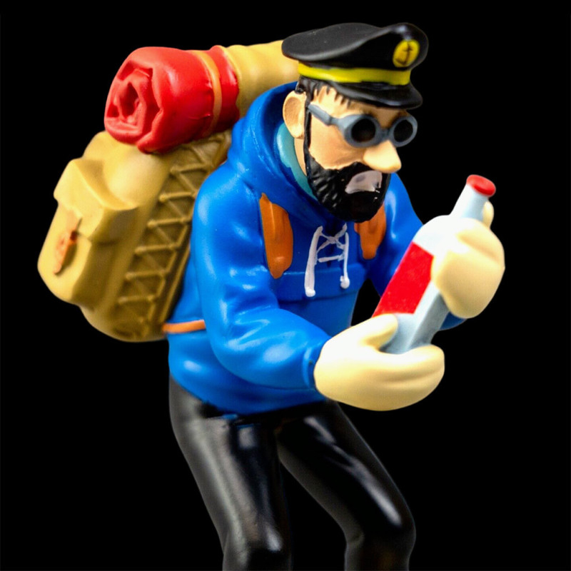 Tim und Struppi Figur - Haddock und die leere Flasche - Tim in Tibet 12 ...