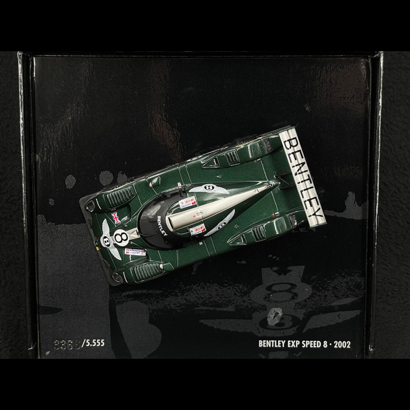 Bentley EXP Speed 8 n° 8 4ème 24h Le Mans 2002 1/43 Minichamps 436021308