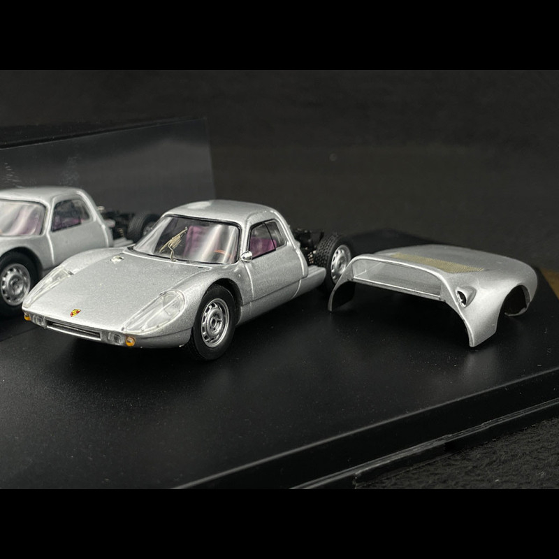 Porsche 904 GTS 1964 Silver Grey 1/43 Vitesse V98069