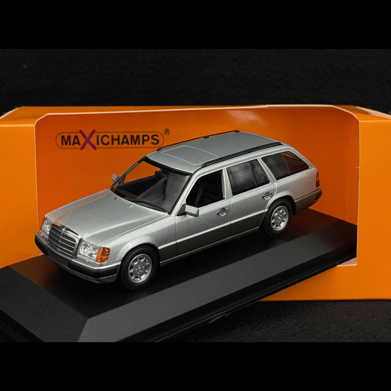 Mercedes-Benz 300 TE S124 1990 Silver Grey Metallic 1/43 Minichamps ...