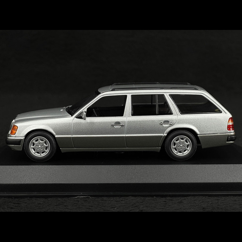 Mercedes-Benz 300 TE S124 1990 Silver Grey Metallic 1/43 Minichamps ...