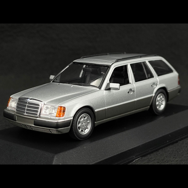 Mercedes-Benz 300 TE S124 1990 Silver Grey Metallic 1/43 Minichamps ...