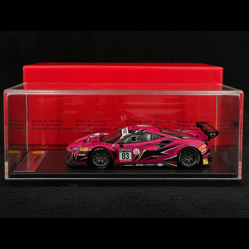 Ferrari 488 GT3 Iron Dames n° 83 Vainqueur 24h Spa 2022 1/43 Looksmart ...