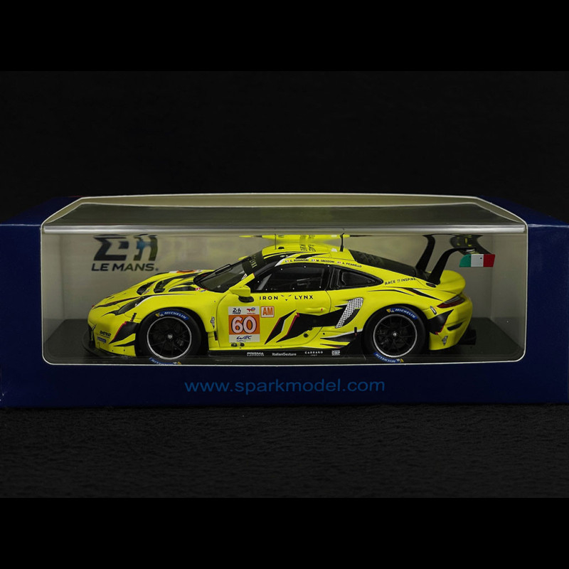 Porsche 911 RSR-19 Type 991 n° 60 24h Le Mans 2023 1/43 Spark S8763