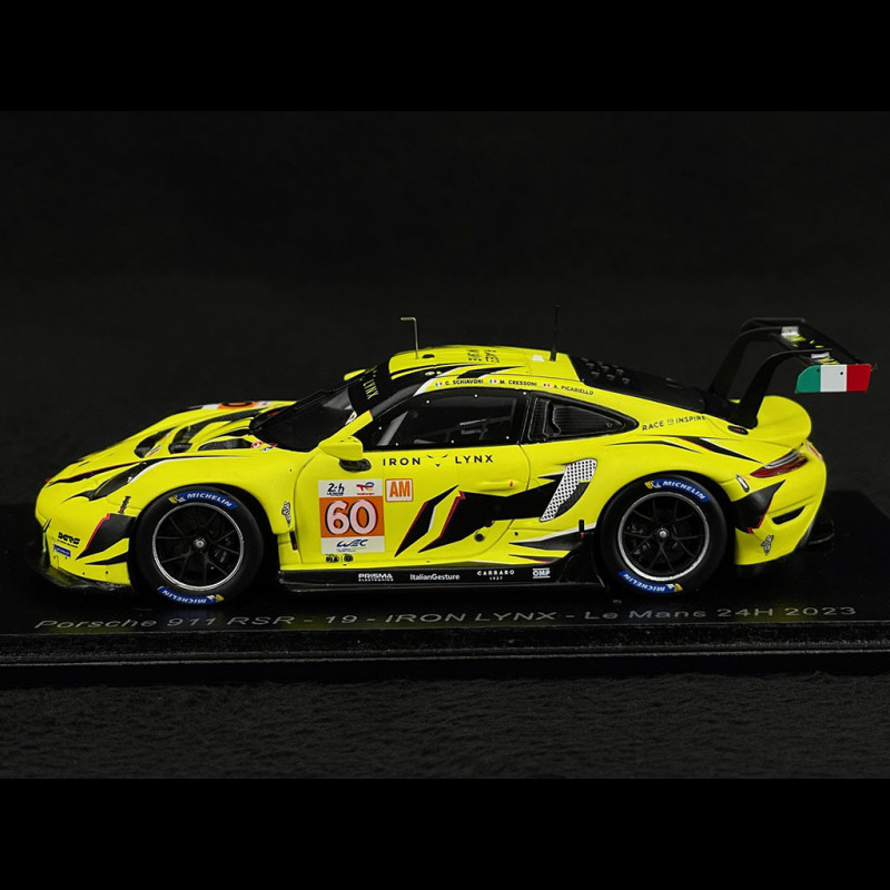 Porsche 911 RSR-19 Type 991 n° 60 24h Le Mans 2023 1/43 Spark S8763