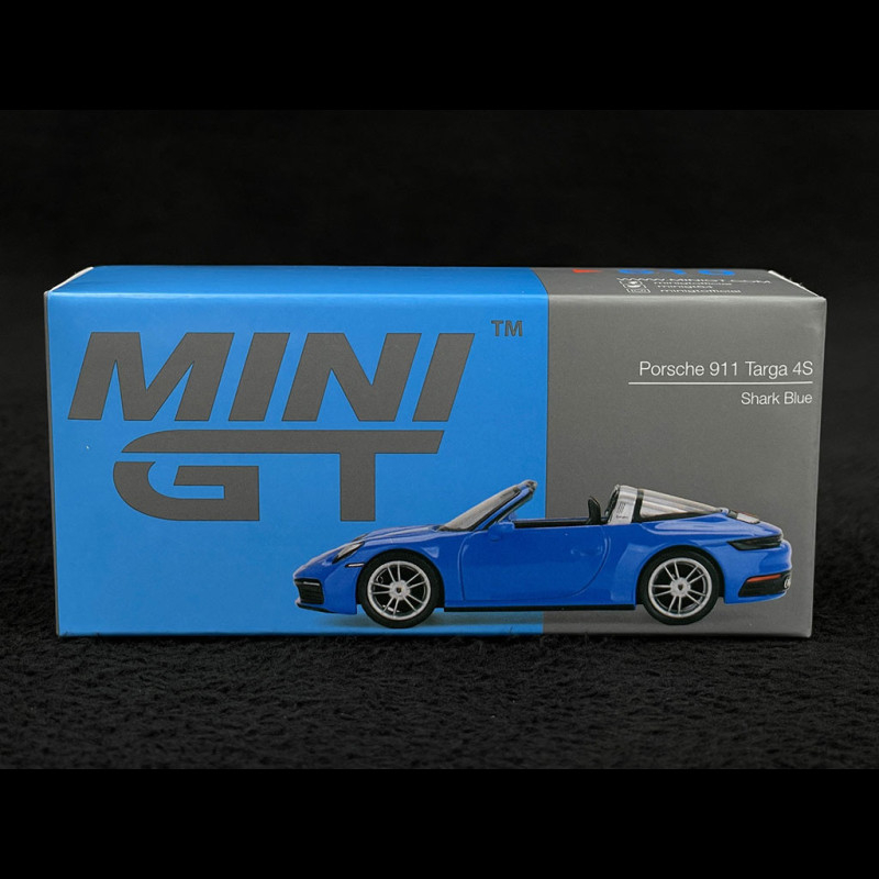 Porsche 911 Targa 4S Cabriolet Type 992 2020 Sharkblau 1/64 Mini GT ...