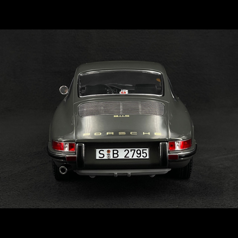 Porsche 911 S 1968 Steve McQueen / Le Mans Movie Slate Gray 1/12 Norev ...