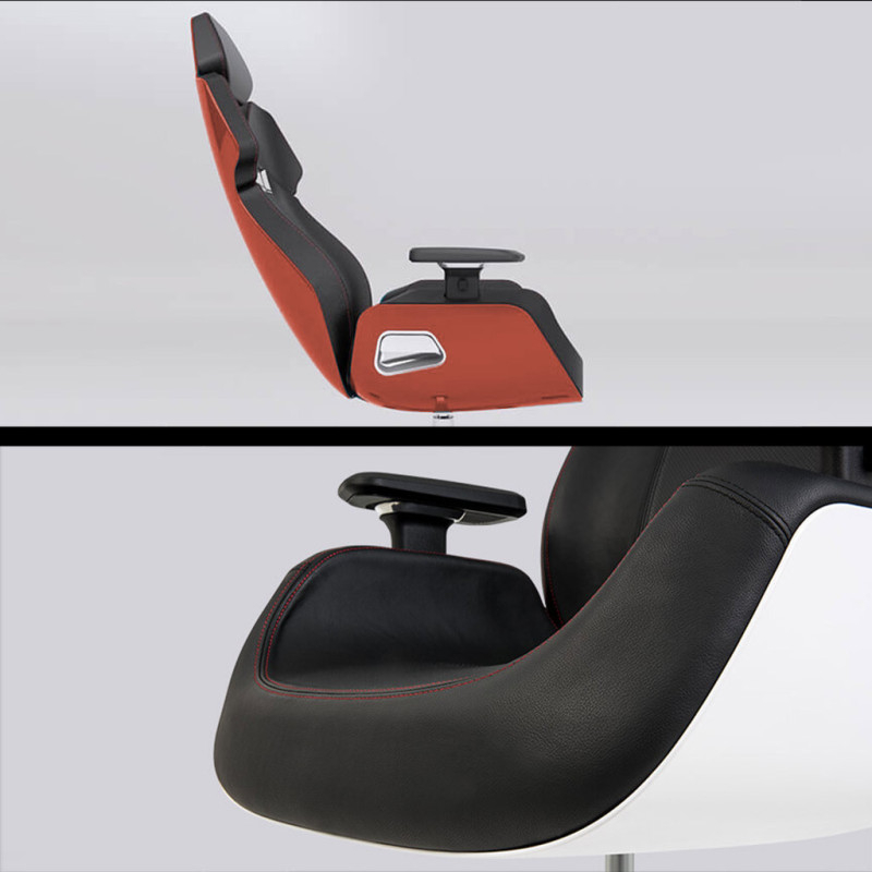 Office Chair / Gaming Chair Design by Studio F.A. Porsche Leather ...