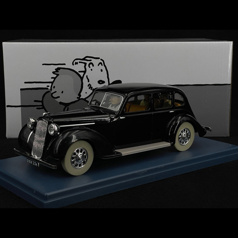 Tim und Struppi Wronzoffs Pullman - Die Schwarze Insel - Schwarz 1/24 29969