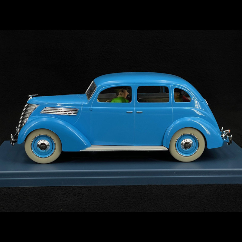 Tintin Marc Charlet's Taxi - The Seven Crystal Balls - Blue 1/24 29958