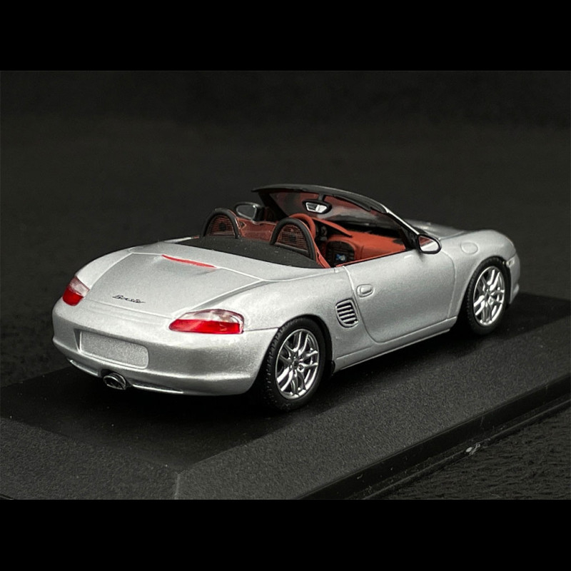 Porsche Boxster Type 986 2002 Arctic Silver Metallic 1/43 Minichamps ...