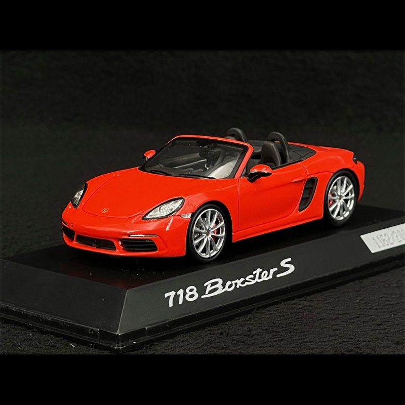 Porsche 718 Boxster S Type 982 2016 Lava Orange 1/43 Minichamps WAP0202050G