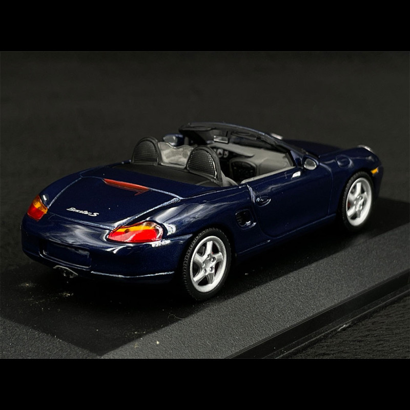 Porsche Boxster S Type 986 1999 Lapis Blue 1/43 Minichamps 430068034