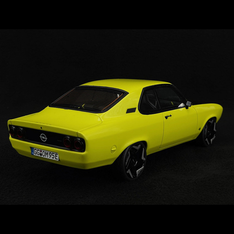 Opel Manta GSE Elektromod 2021 Jaune Neon 1/18 Ottomobile OT434