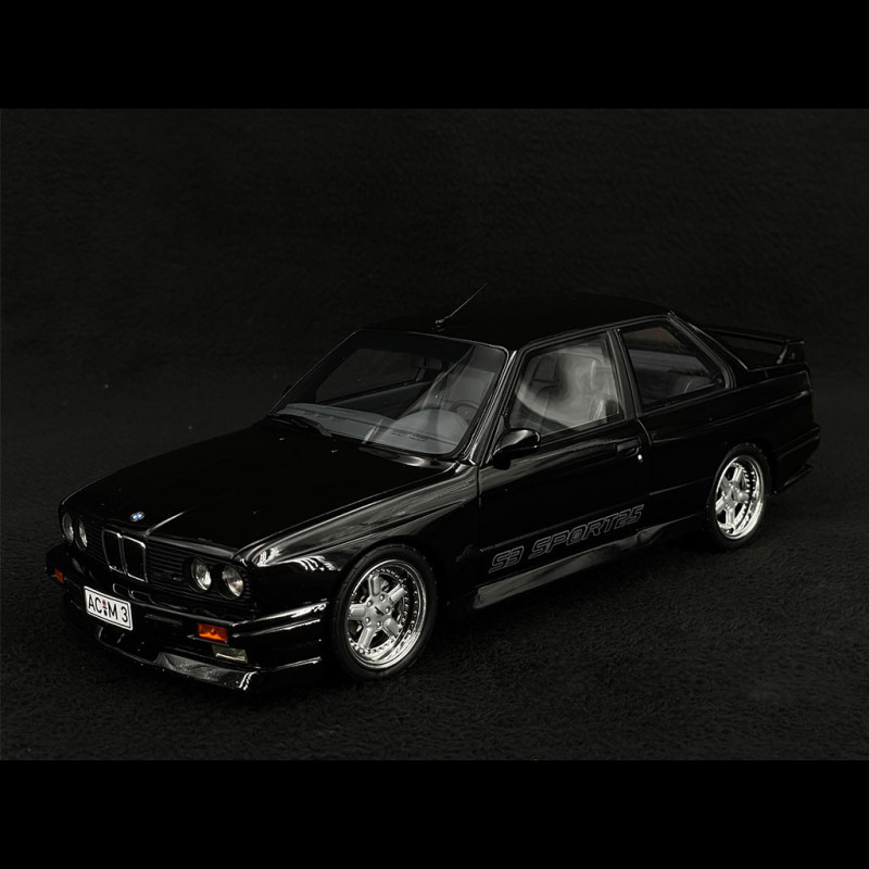 AC Schnitzer ACS3 Sport BMW M3 E30 1985 Black 1/18 Ottomobile OT1033