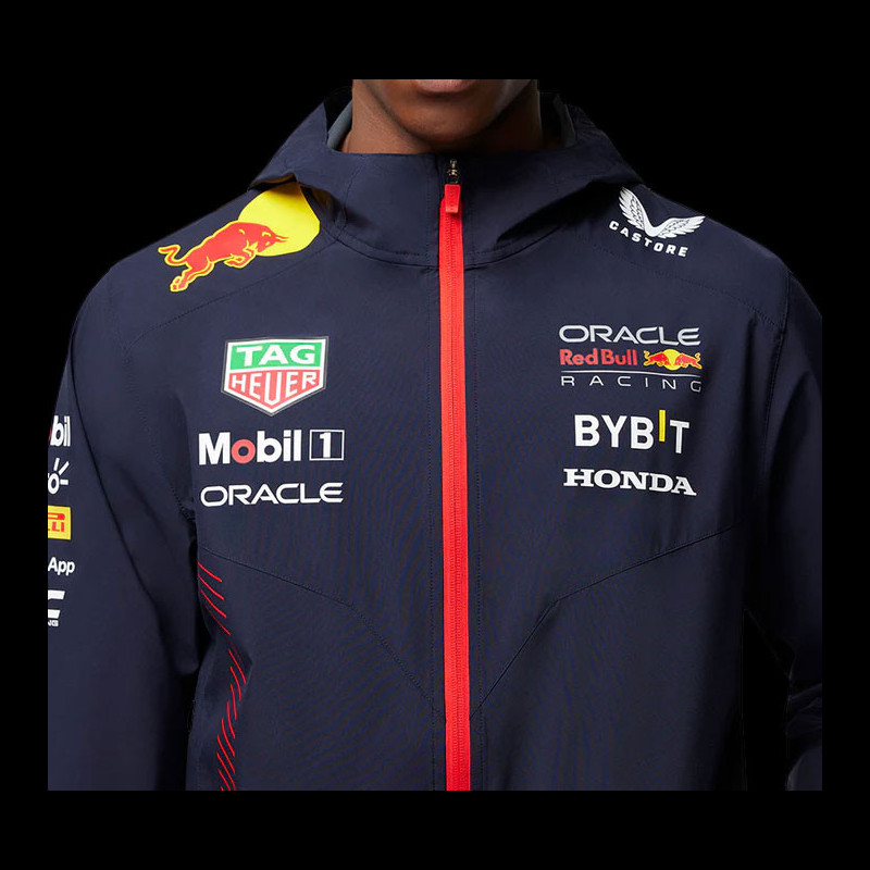 Red Bull Jacke F1 Team Verstappen Pérez wasserdichte Jacke Nachtblau ...