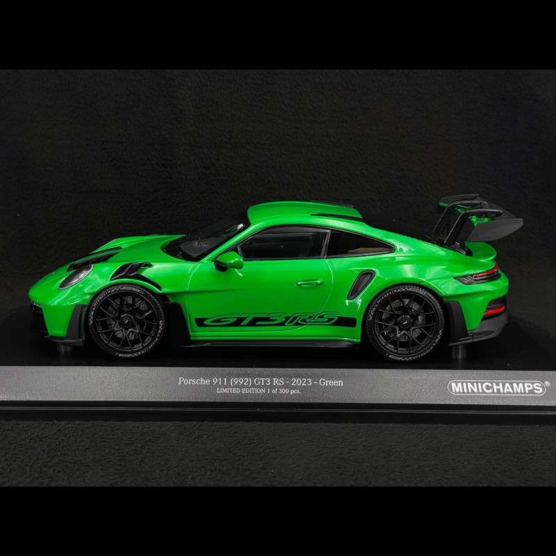 Porsche 911 GT3 RS Type 992 2023 Python Green 1/18 Minichamps 153062236