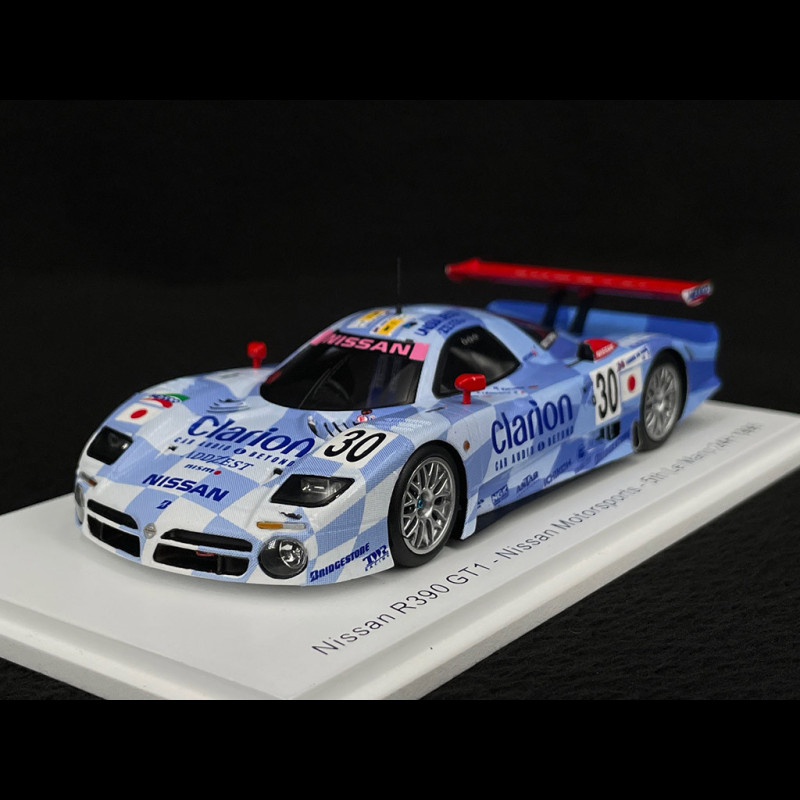 Nissan R390 GT1 n° 30 5th 24h Le Mans 1998 1/43 Spark S3630