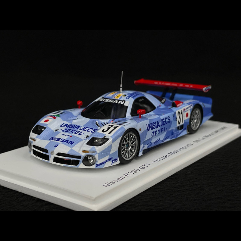Nissan R390 GT1 n° 31 6ème 24h Le Mans 1998 1/43 Spark S3631