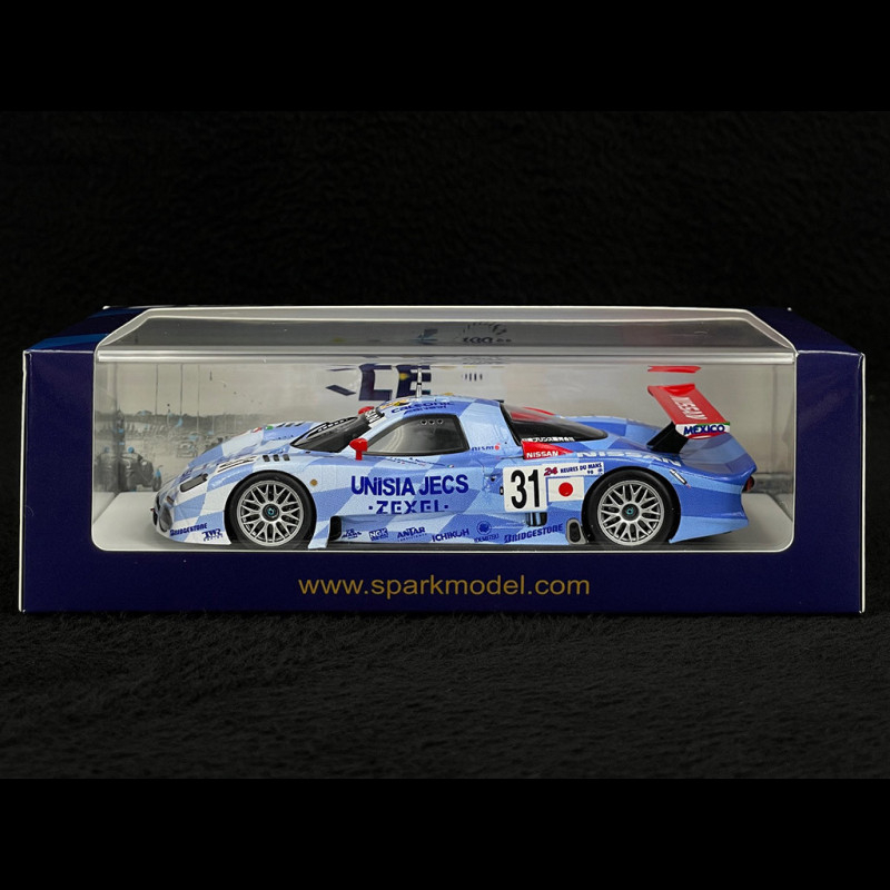 Nissan R390 GT1 n° 31 6ème 24h Le Mans 1998 1/43 Spark S3631