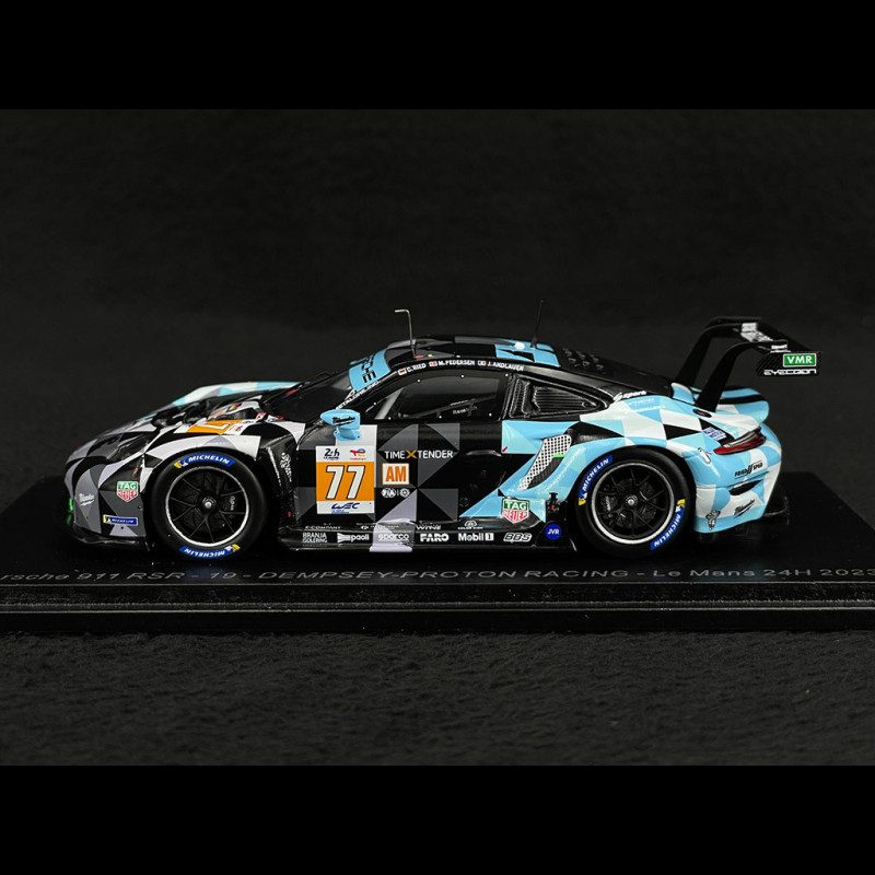 Porsche 911 RSR-19 Type 991 n° 77 24h Le Mans 2023 1/43 Spark S8765