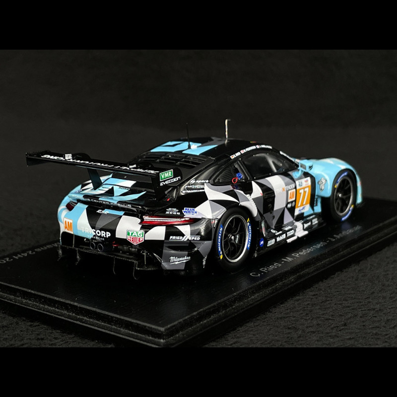 Porsche 911 RSR-19 Type 991 n° 77 24h Le Mans 2023 1/43 Spark S8765
