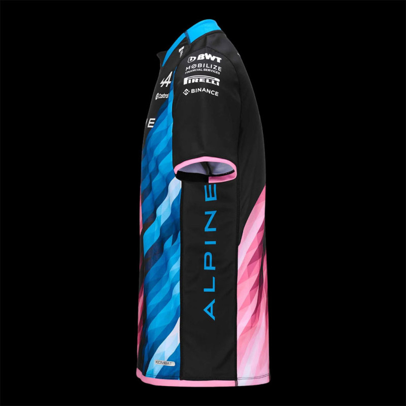 Alpine T-shirt F1 Team Esteban Ocon n° 31 Kappa Graphic Black / Blue ...