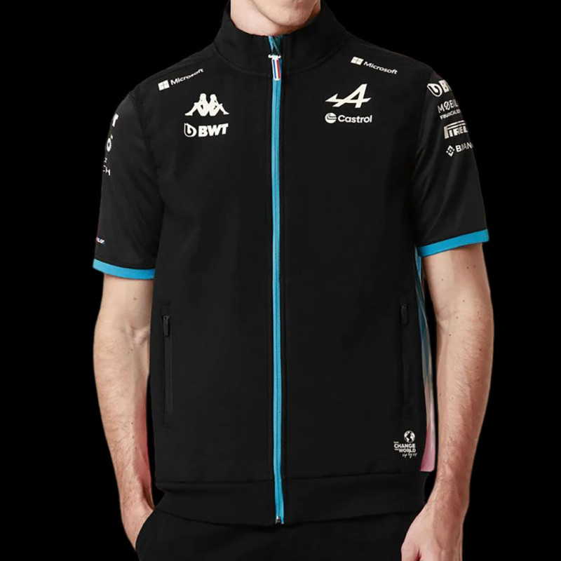 Alpine Jacket F1 Team Ocon Gasly Kappa Sleeveless Jacket Black 331N2IW ...