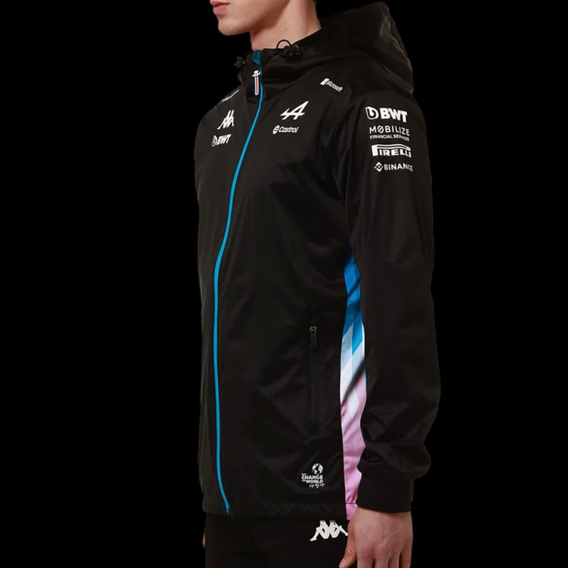 Alpine Jacket F1 Team Doohan Gasly Kappa Black 331N2HW-A00 - men