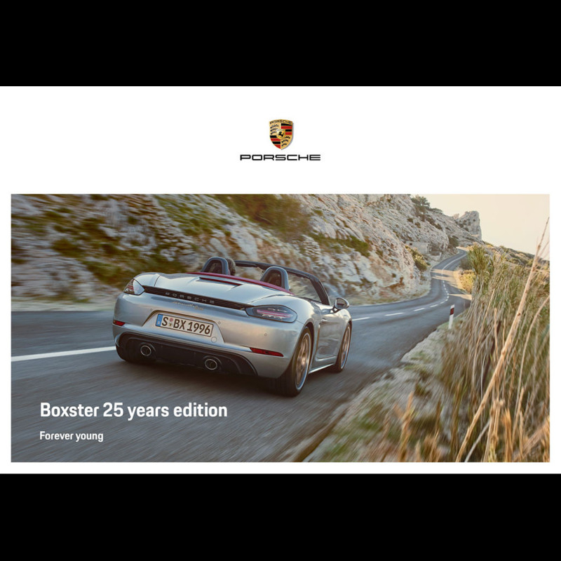 Porsche Brochure 718 Boxster 25 years edition Forever Young 01/2021 in ...