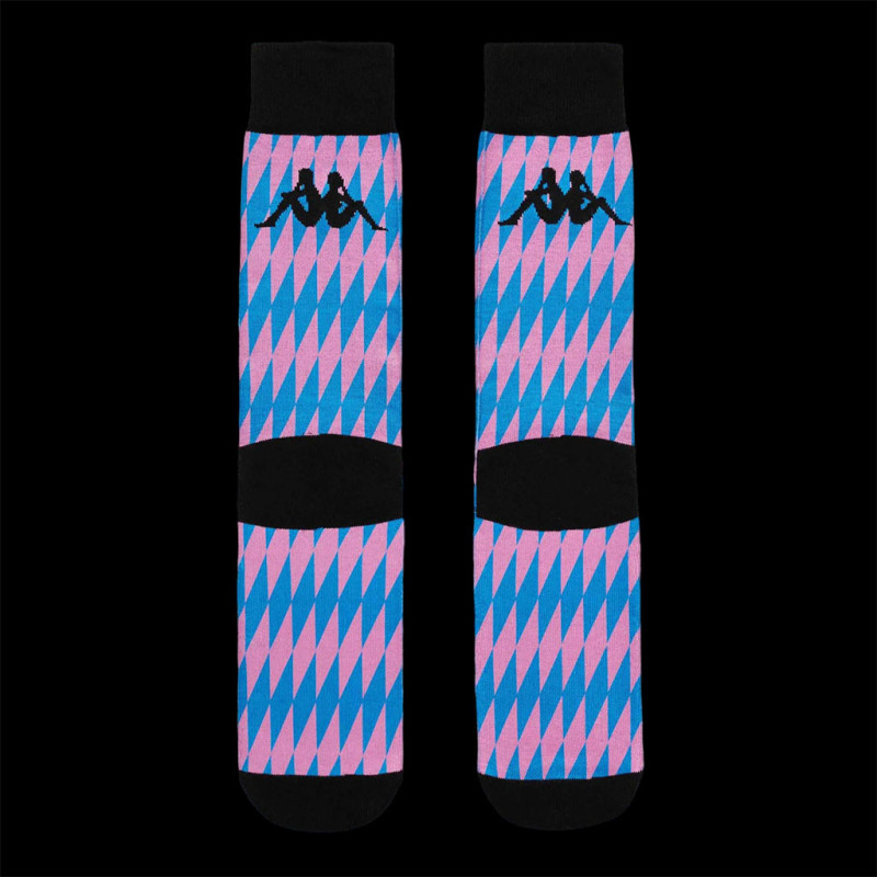 Alpine Socks F1 Team Ocon Gasly Kappa Jacquard Graphic Black / Blue ...