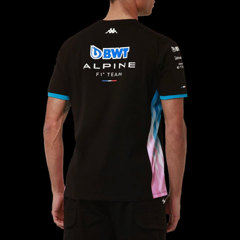 T-shirt Alpine F1 Team BWT Gasly Ocon Adiry Jersey Noir / Bleu / Rose ...