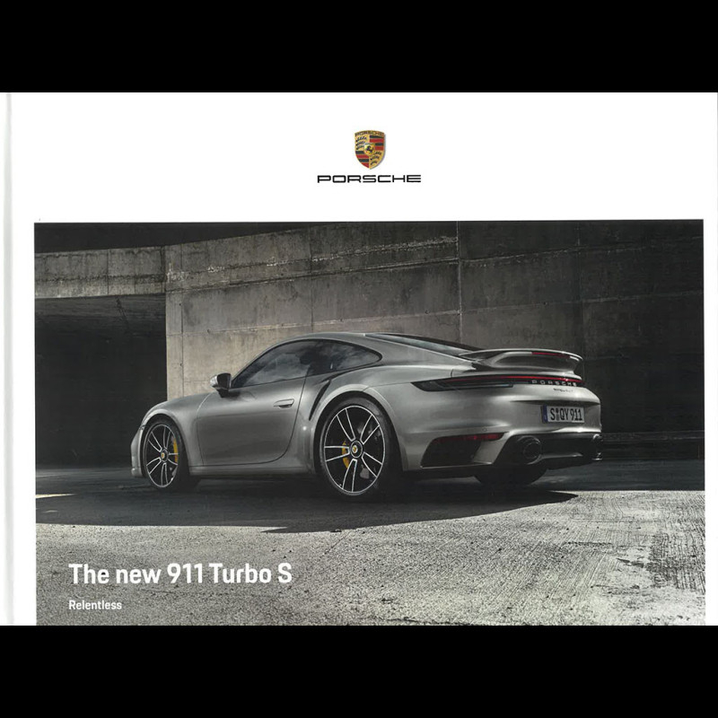 Porsche Brochure The new 911 Turbo S Relentless 03/2020 in english ...