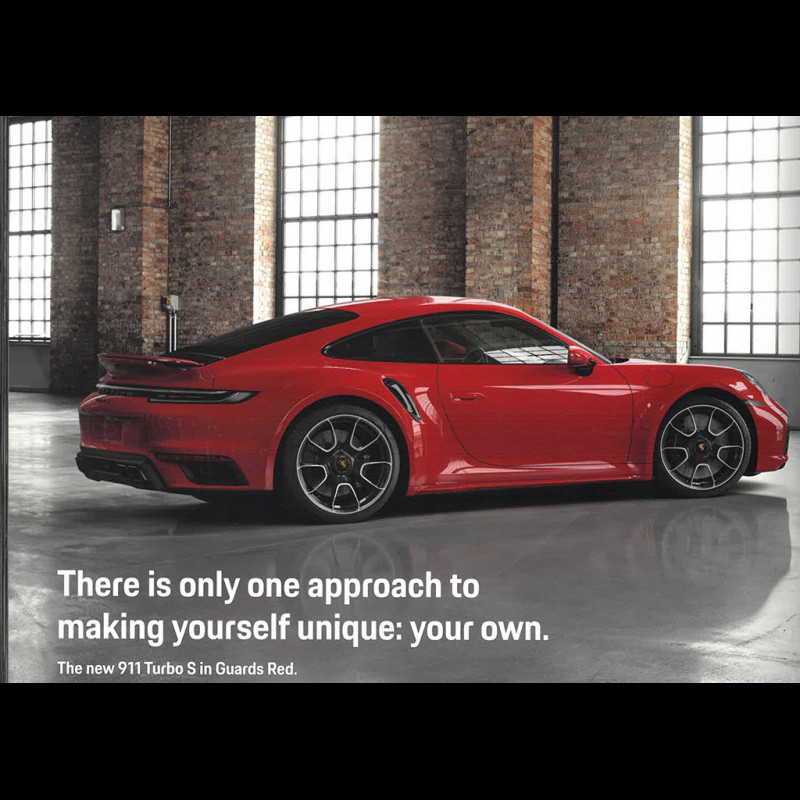 Porsche Brochure The new 911 Turbo S Relentless 03/2020 in english ...
