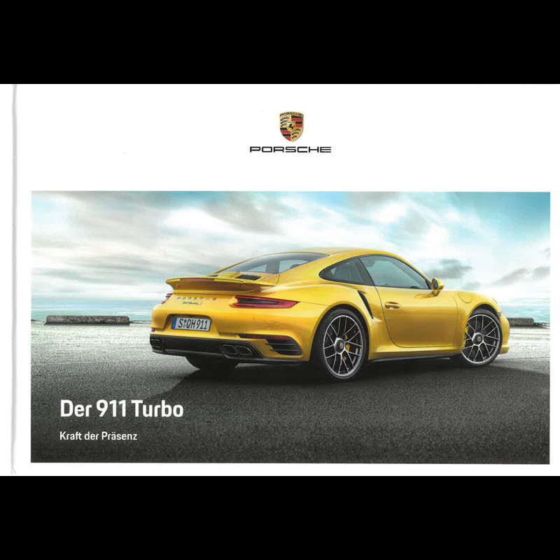 Porsche Brochure Der 911 Turbo Karft der Präsenz 12/2017 in german ...