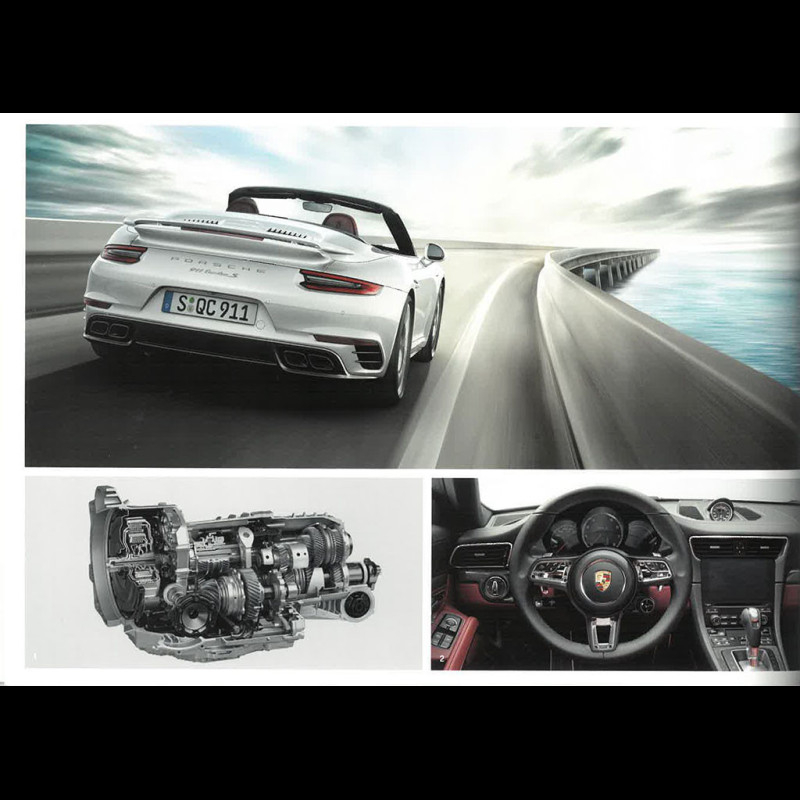 Porsche Brochure Der 911 Turbo Karft der Präsenz 12/2017 in german ...