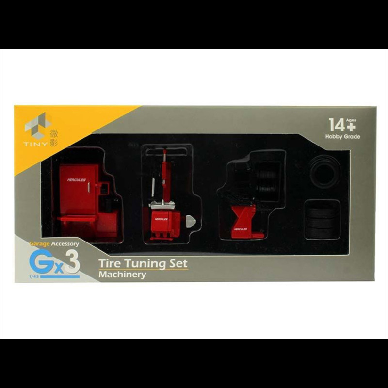 Diorama Garage Accessories - Tyre fitting equipment Metal 1/43 Tiny ATG43004
