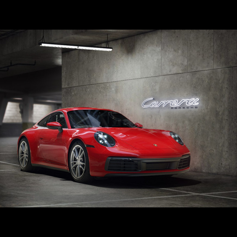 Porsche Carrera Neon Monogramm Leuchtend 140 cm Porsche WAP0505400RCLS