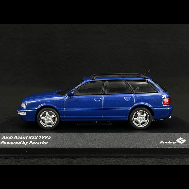 Audi RS2 Avant 1995 Blue 1/43 Solido S4310101