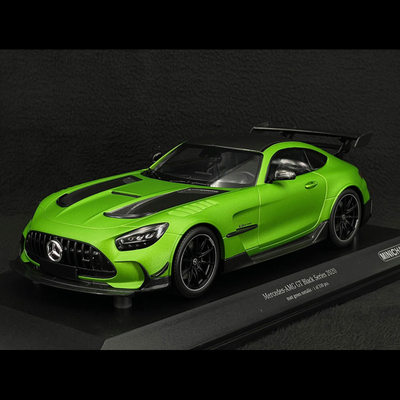 Mercedes-AMG GT Black Series 2020 Vert Mat Metallique 1/18 Minichamps ...