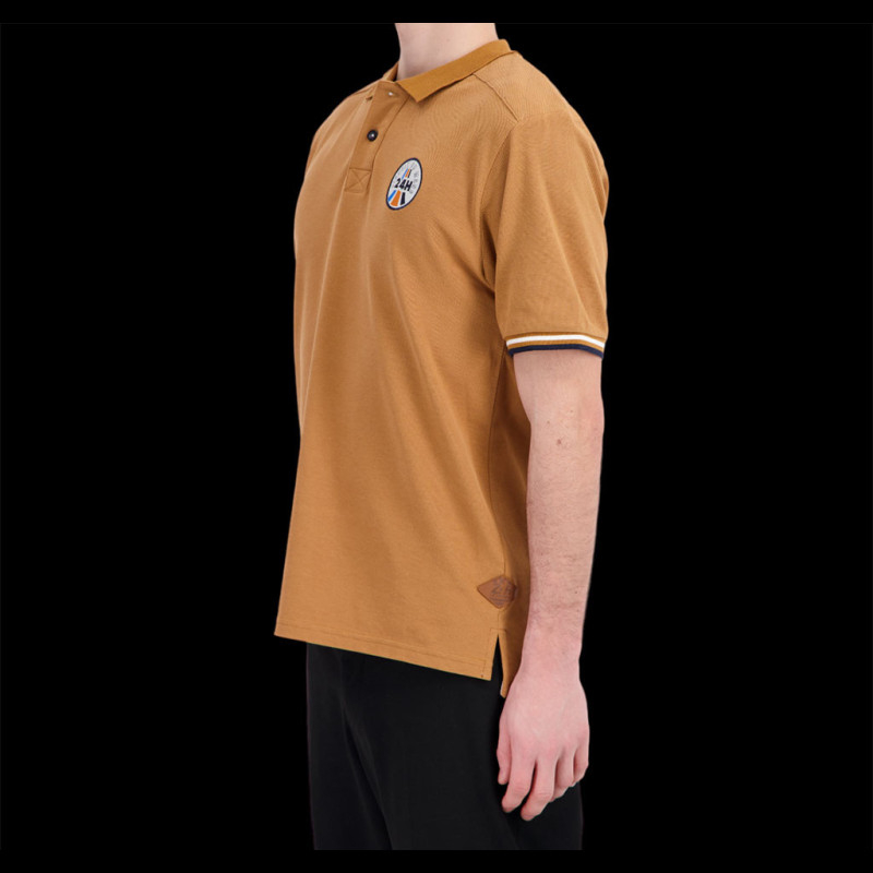 24h Le Mans Poloshirt Legende Heritage Kamel LM241POM04-580 - herren