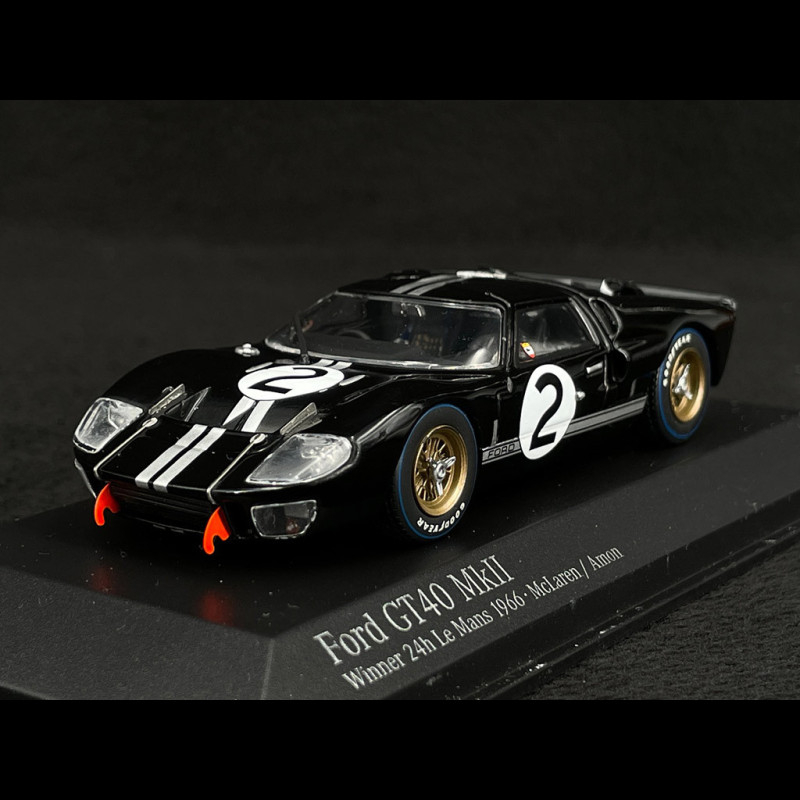 Ford Escort OPO 10 Ford GT40 MkII Miniature Car - 1/43 Scale Le Mans ...