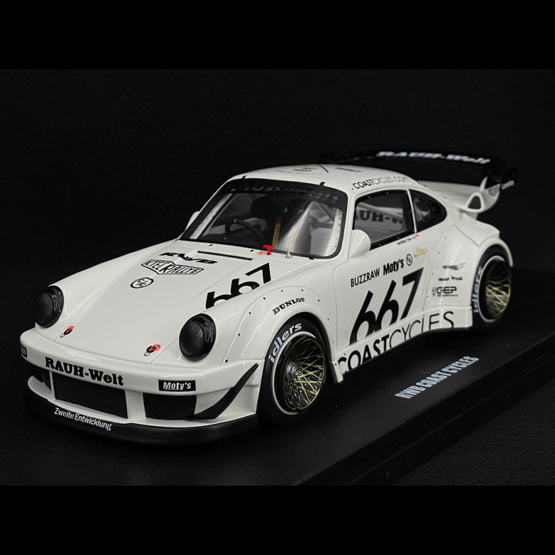 Porsche 911 RWB Type 964 Coast Cycles n° 667 2020 Weiß 1/18 GT Spirit GT410