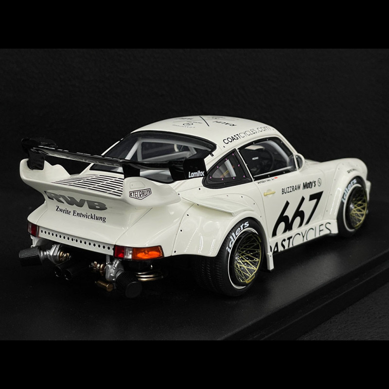 Porsche 911 RWB Type 964 Coast Cycles n° 667 2020 Blanc 1/18 GT Spirit ...