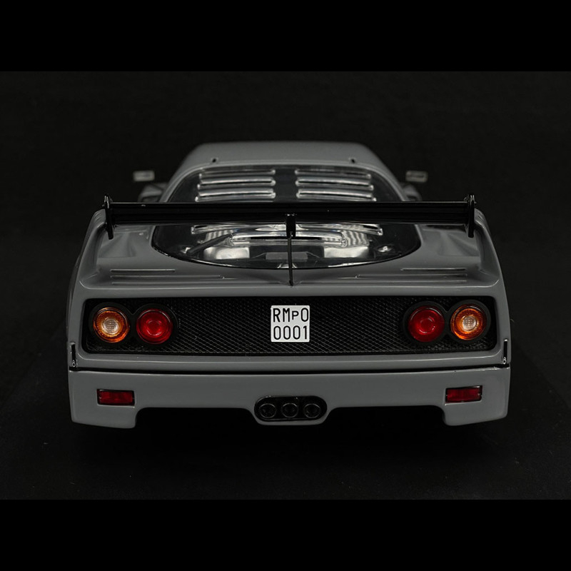 Ferrari F40 Competizione 2002 Grey 1/18 GT Spirit GT442