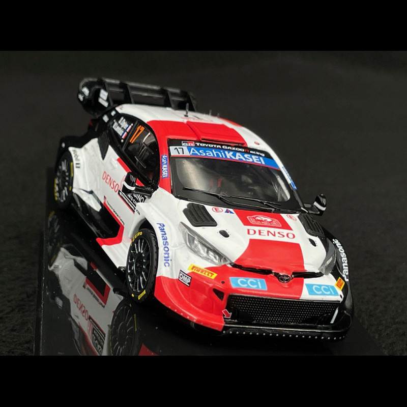 Toyota Yaris WRC N° 17 Vainqueur Rallye Monte Carlo 2023 Sébastien Ogier 1/43 Ixo RAM897