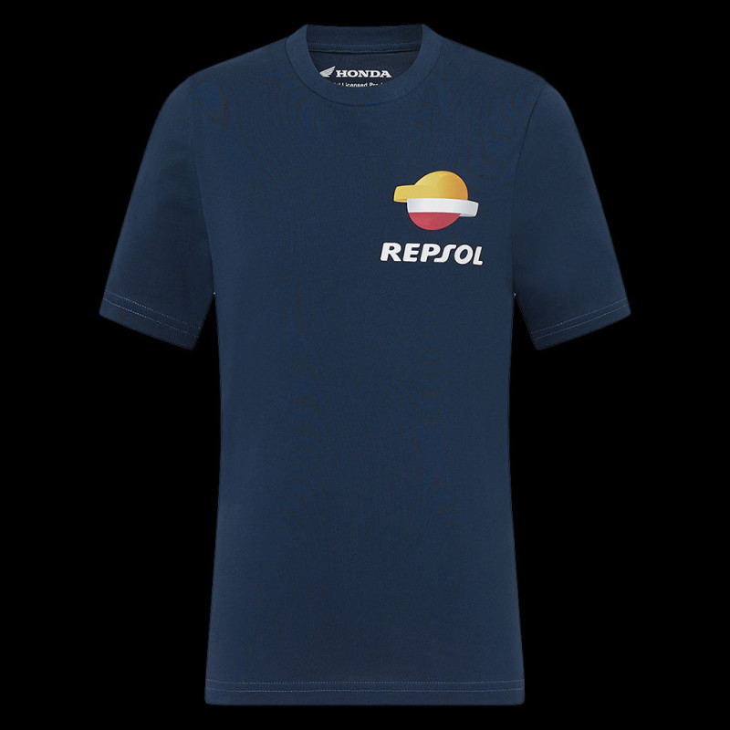 Repsol Honda T-shirt HRC Moto GP World Champions Pageant blue TJ6853 ...